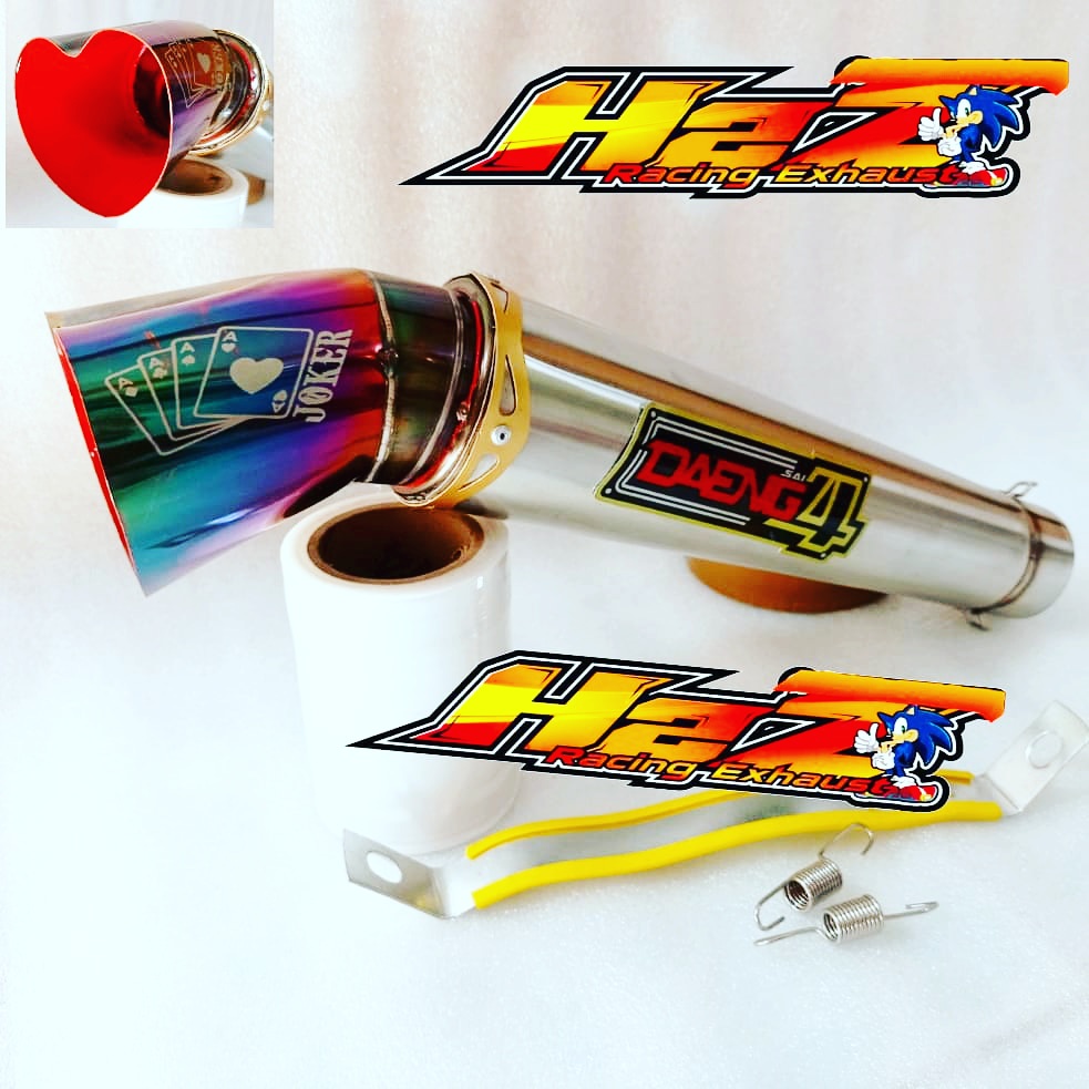Jual KNALPOT DANEG CORONG LOVE SILENCER DAENG INLET 50/51 MM | Shopee ...