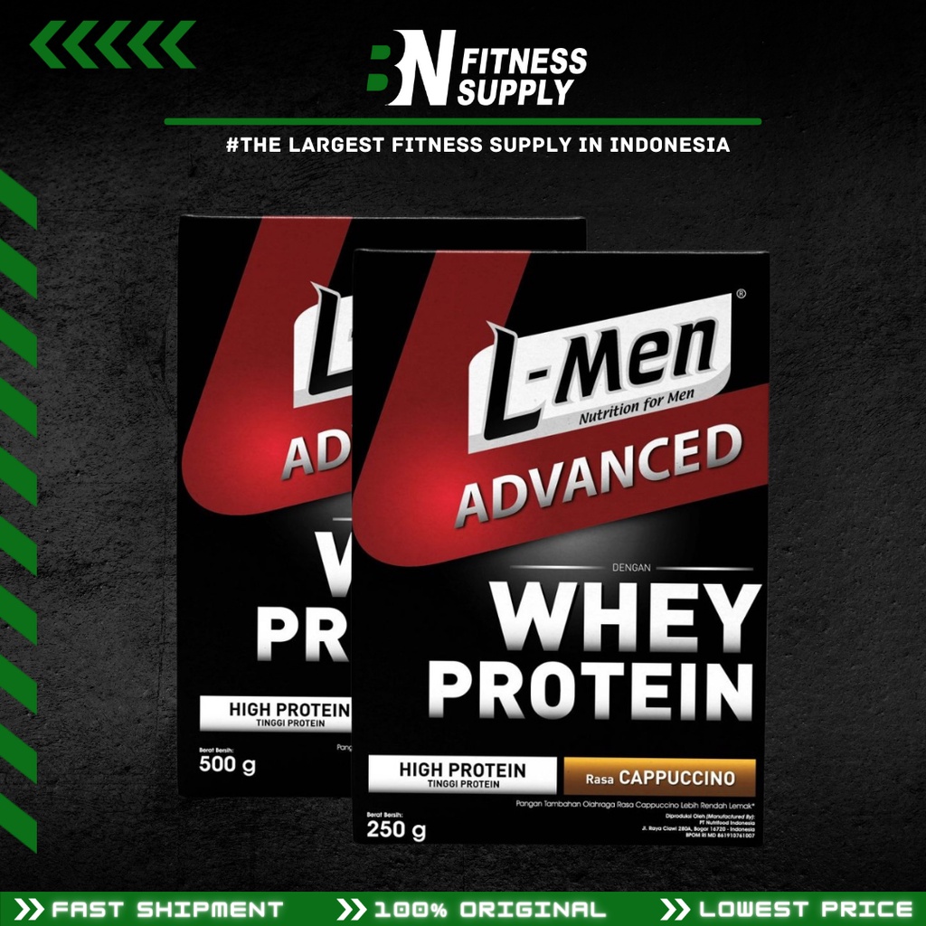 Jual L-Men LMen L Men Advanced Advance Whey Protein | Shopee Indonesia