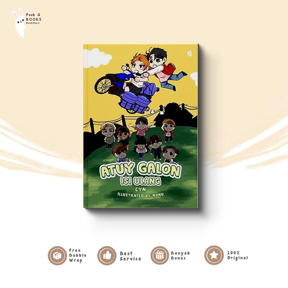 Jual Komik Atuy Galon Isi Ulang | Bukune | Shopee Indonesia