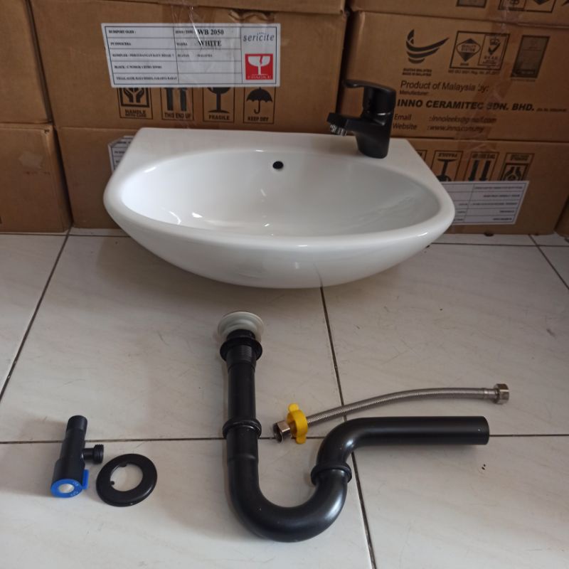 Jual WASHTAFEL SET TOTO LW246 WASTAFEL CUCI TANGAN | Shopee Indonesia