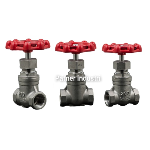 Jual Gate valve stainless steel / stop kran putar 1 inch | Shopee Indonesia