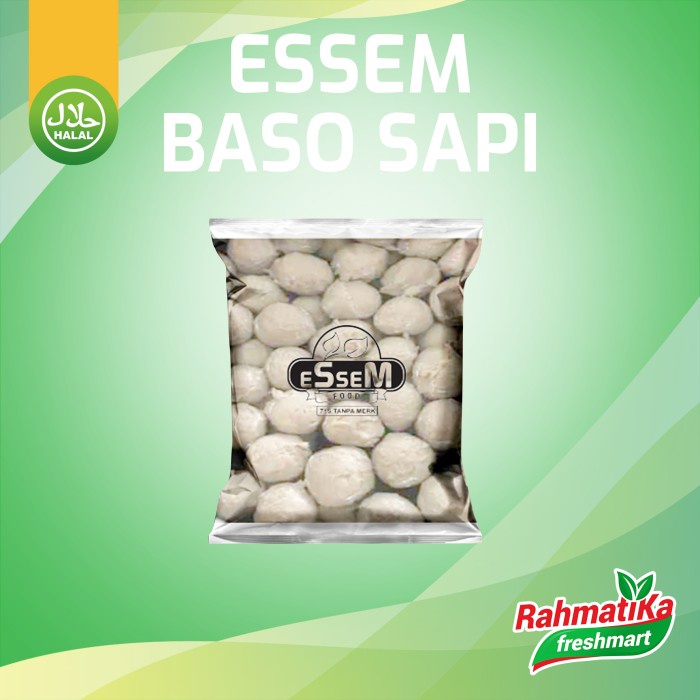 Jual Essem Baso Sapi / Bakso Sapi Tanpa Merk 700 gr (Frozen Food ...