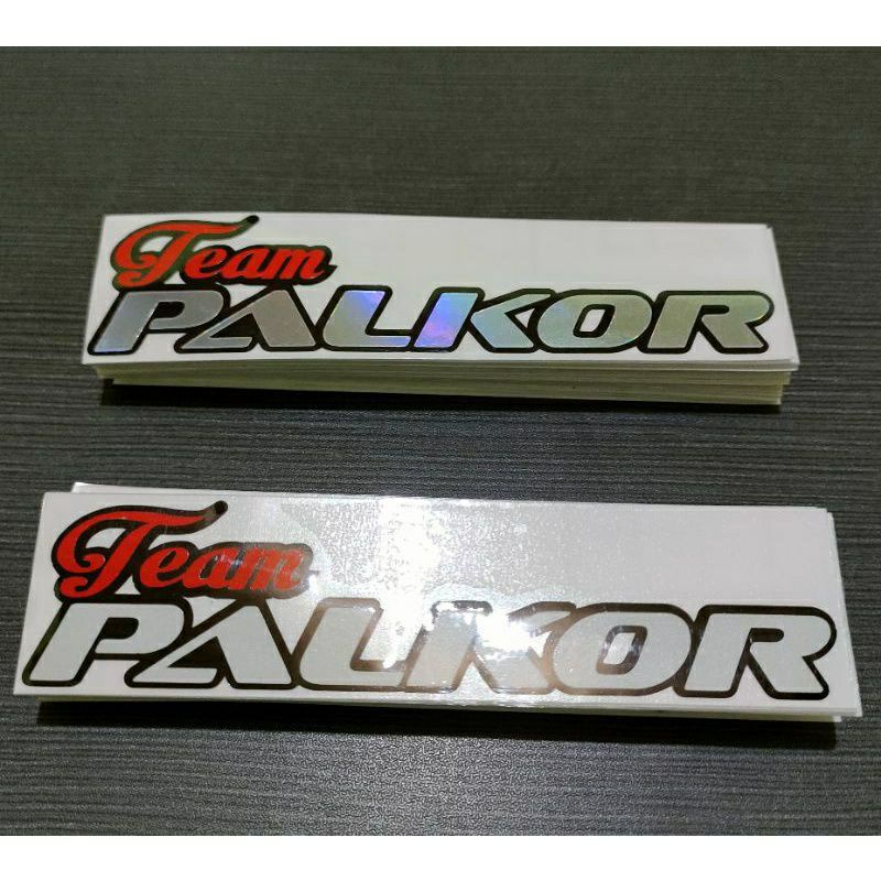 Jual stiker Team Palkor, Stiker Cutting TEAM PALKOR, stiker motor mobil ...