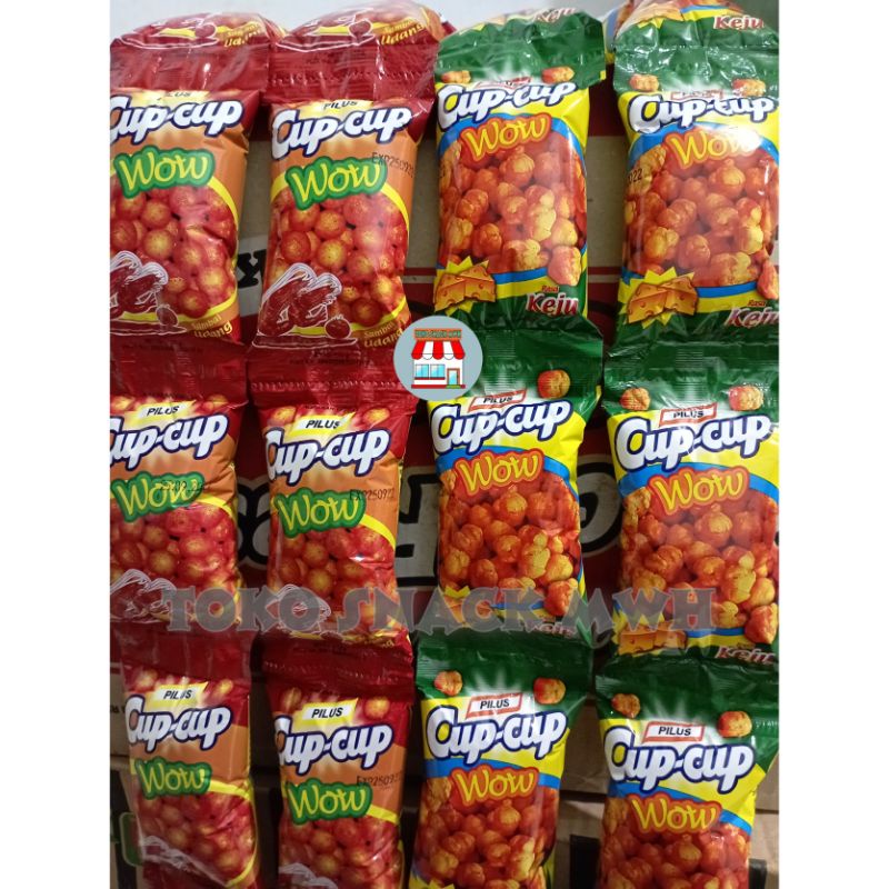 Jual Jajanan Jadul Snack Pilus Cup-Cup Wow | Shopee Indonesia