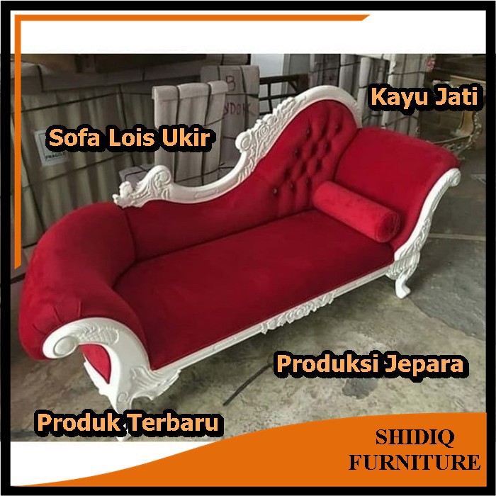 Jual Sofa Malas Minimalis Rangka Kayu Jati Berkualitas Pilihan Produksi Jepara Terbaru Model ...