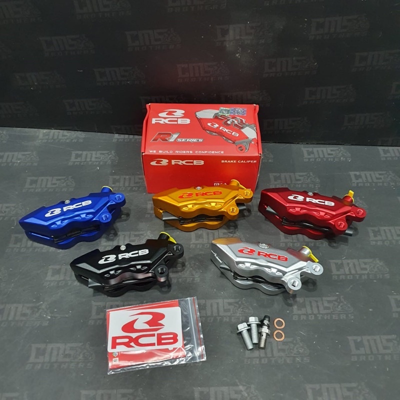 Jual Kaliper Depan 4P RCB Racing Boy Model R1 Series Universal | Shopee Indonesia