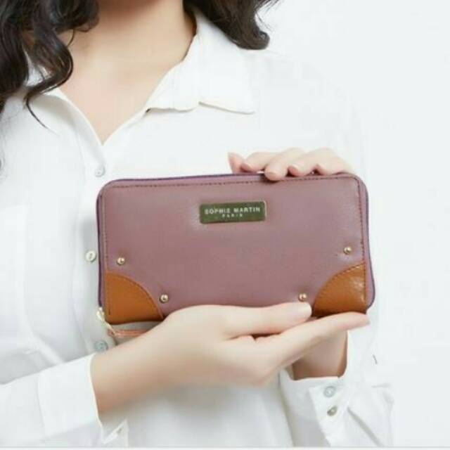 Jual DOMPET WANITA IMPORT BRANDED SOPHIE MARTIN DIXIREE 785 HP | Shopee ...