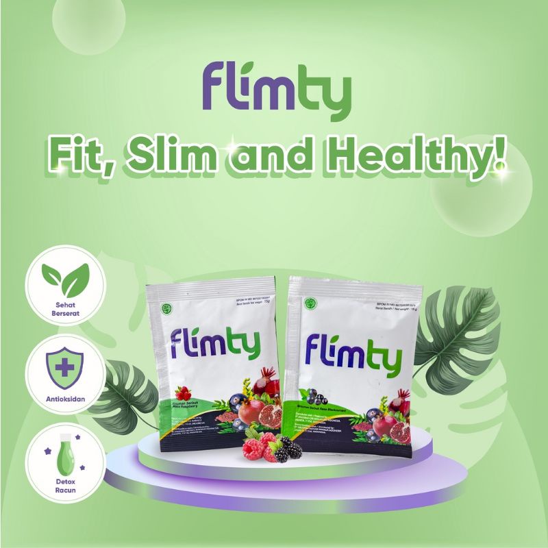 Jual Sachet Flimty Fiber Detox Drink Flimty BPOM Minuman Detox Flimty ...