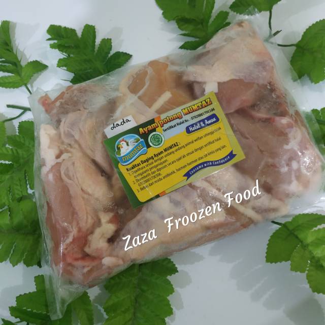 Jual Mumtaz Daging Ayam Organik Potongan Dada isi 1kilo Kemasan Frozen ...