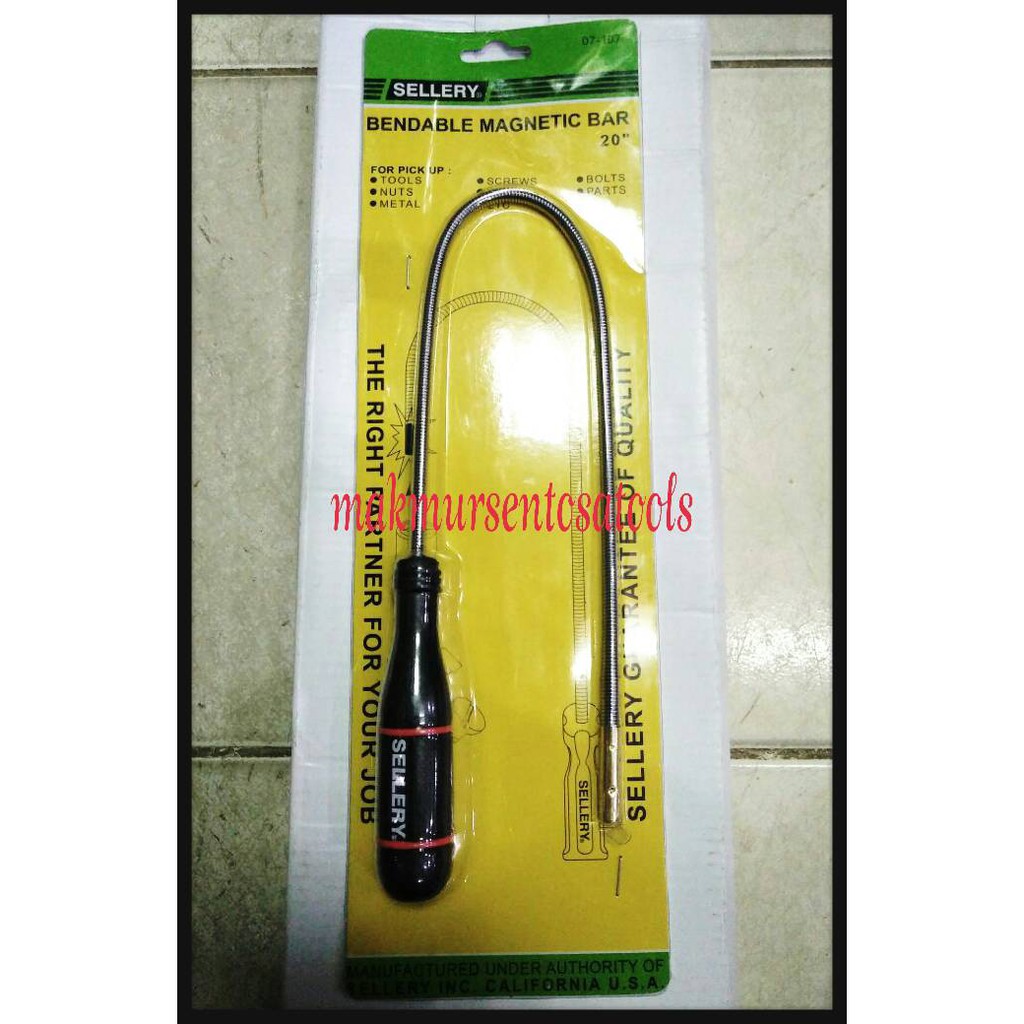 Jual OBENG MAGNET FLEXIBLE/BENDABLE MAGNETIC BAR SELLERY 20" | Shopee Indonesia