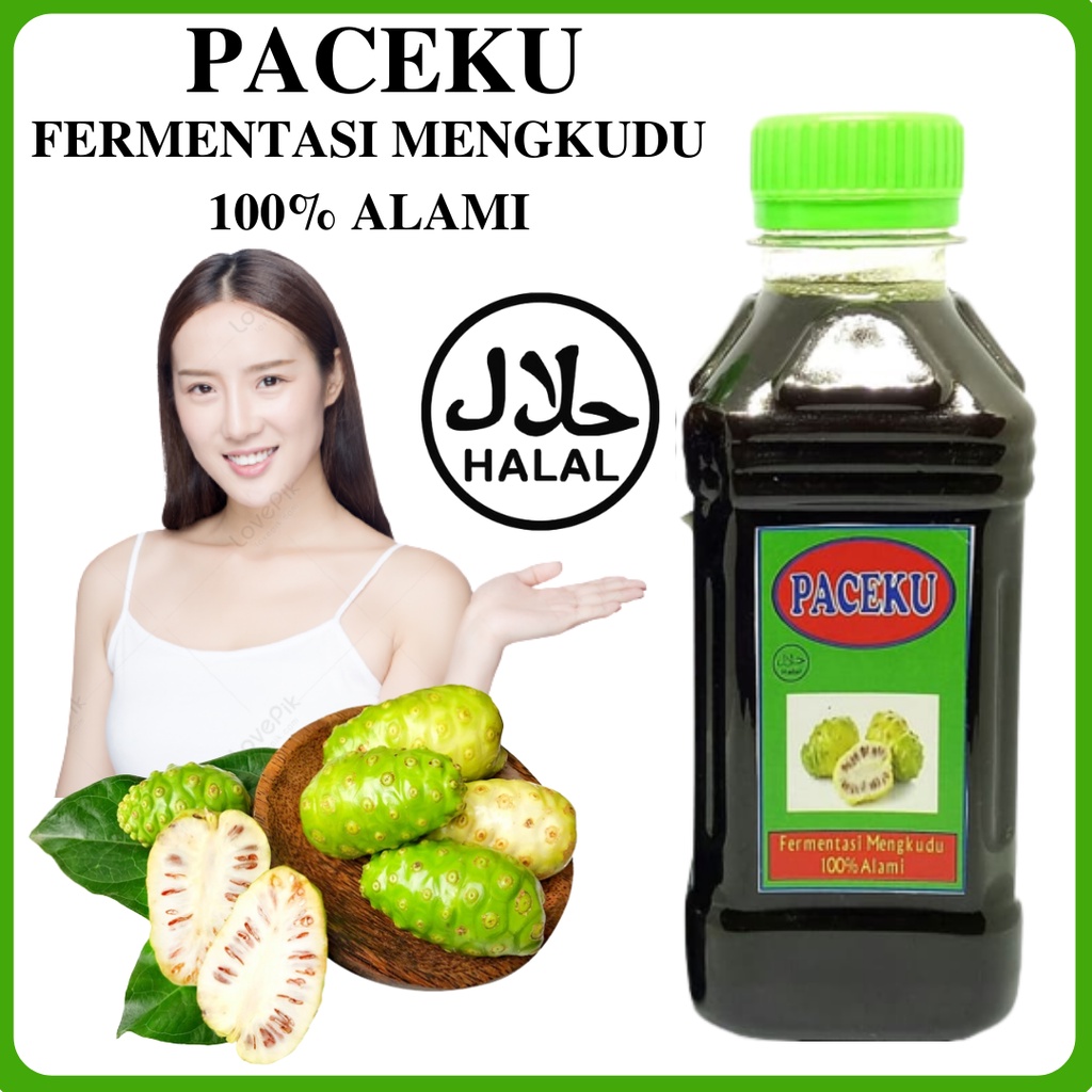 Jual Jus Herbal PACEKU/JUS MENGKUDU/TAHITIAN NONNY/JUS PACE/FERMENTASI ...