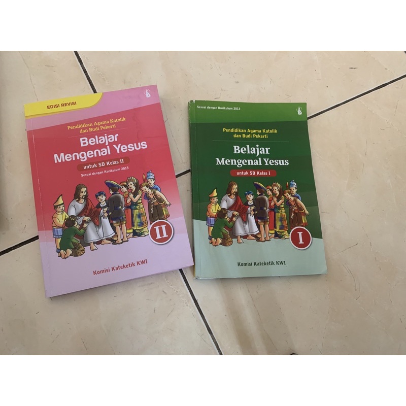 Jual kelas 1 & 2, belajar mengenal Yesus, agama Katolik | Shopee Indonesia