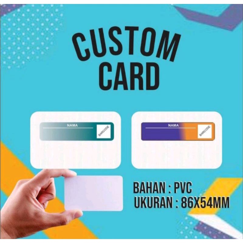 Jual Cetak Card Custom | Shopee Indonesia
