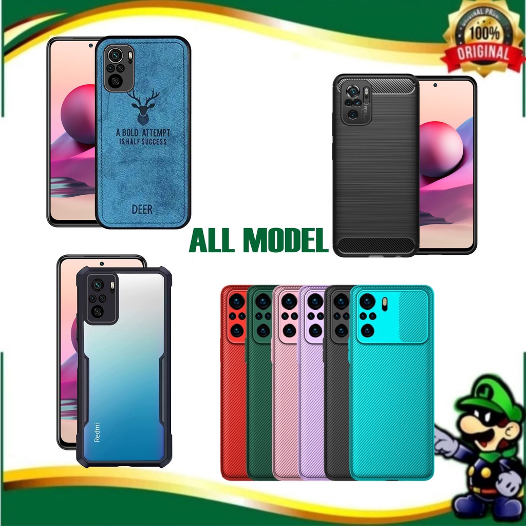 Jual Case REDMI NOTE 10 , NOTE 10S , FUSION , DEER , CARBON IPAKY ...