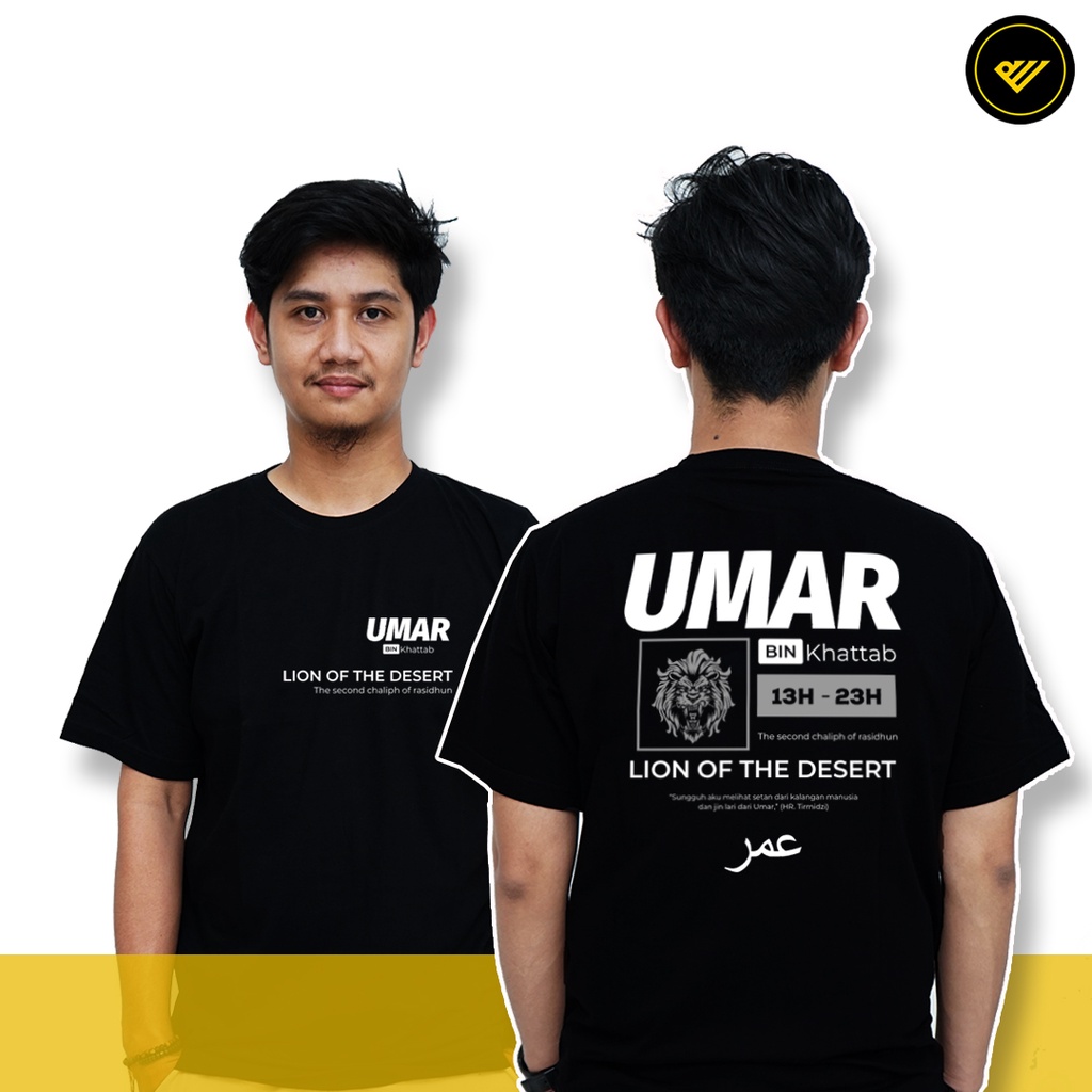 Jual Elrumi Moslem Edisi Umar bin Khattab / Baju Kaos Dakwah / Baju ... Jual Elrumi Moslem Edisi Umar bin Khattab / Baju Kaos Dakwah / Baju ...
