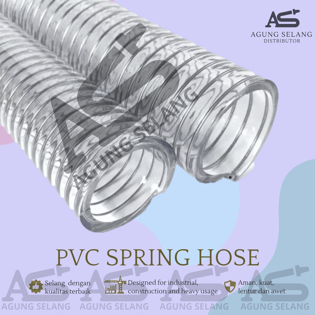 Jual Selang Kawat Spiral 2 " Selang Spring PVC Hose 2" Selang Minyak 2 ...