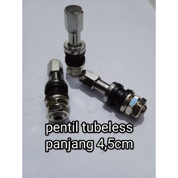 Jual PENTIL TUBELESS MOTOR UNIVERSAL 4,5CM | Shopee Indonesia