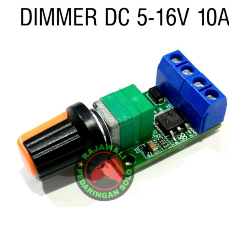 Jual DIMMER DC 5 - 16V 10A PWM SPEED CONTROL DIMMER LED MOTOR | Shopee ...