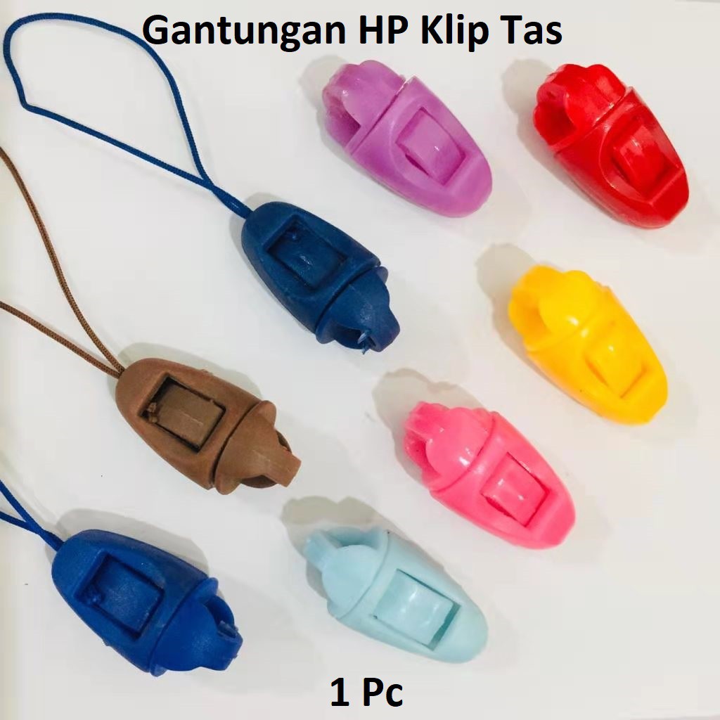 Jual Tali Hp Dan Stopper Bulat Kapsul 1cm/Stopper Tali ID Card Harga ...