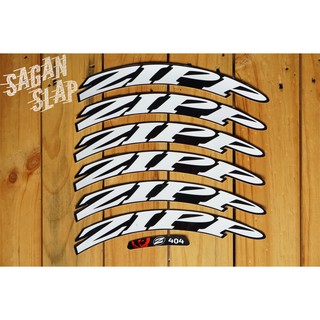 Jual Stiker Sticker Decal Rims Velg Sepeda Zipp 700c lebar 3 cm ...