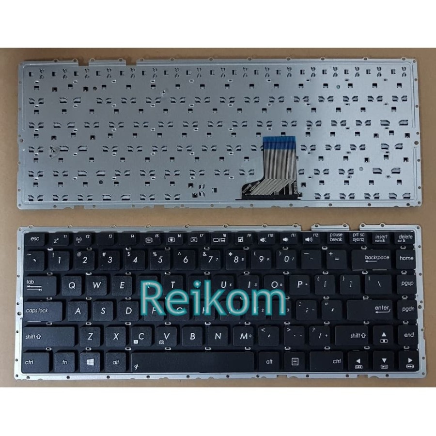 Jual KEYBOARD KIBOT KEYBOD KEYPAD ASUS K401J K401L K401N K401U K401LB K401UQ BLACK HITAM WITHOUT ...