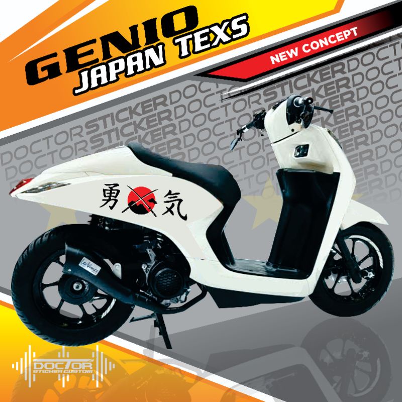 Jual Stiker Genio JEPANG Samurai kekinian | Shopee Indonesia