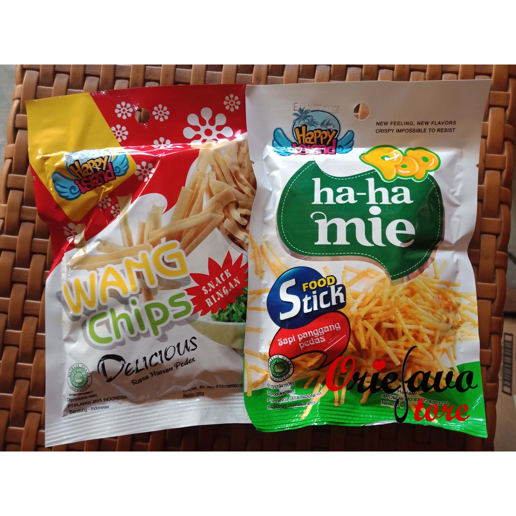 Jual Food Stick Ha ha Mie Perpak isi 10 | Shopee Indonesia