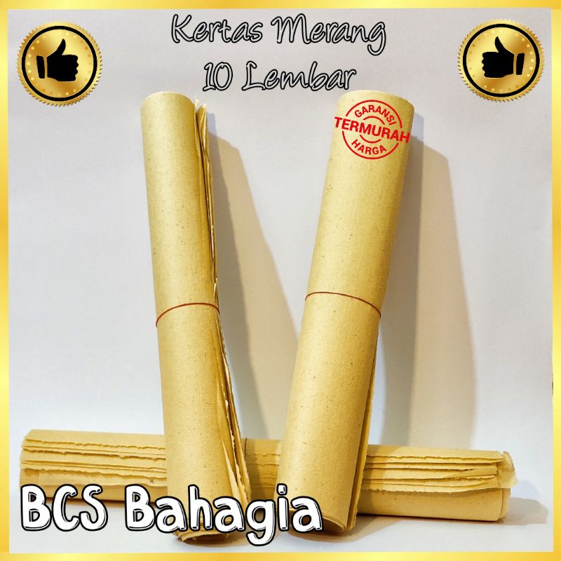 Jual kertas merang recycle paper / joss paper / straw paper isi 10 ...