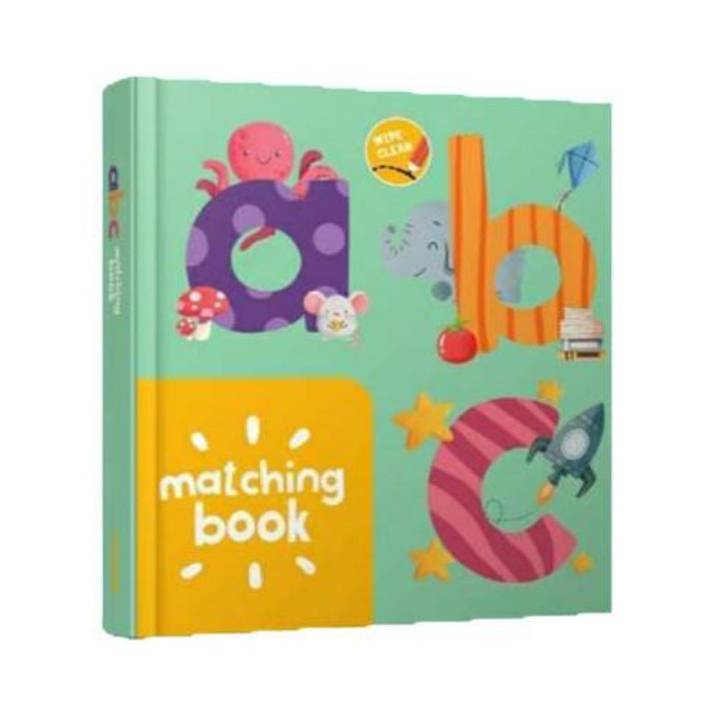 Jual Matching Book ABC (Boardbook Wipe/Clean) | Shopee Indonesia