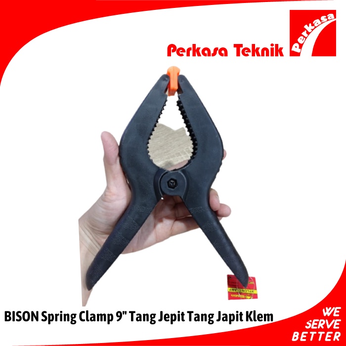 Jual BISON Spring Clamp 9" Tang Jepit Tang Japit Klem Penjepit Kayu Besi Klem Catok | Shopee ...