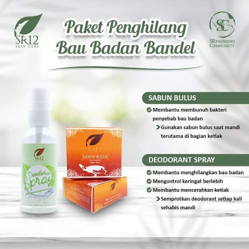Jual PAKET BAU BADAN BANDEL BIASA (Ampuh usir bau badan) | Shopee Indonesia