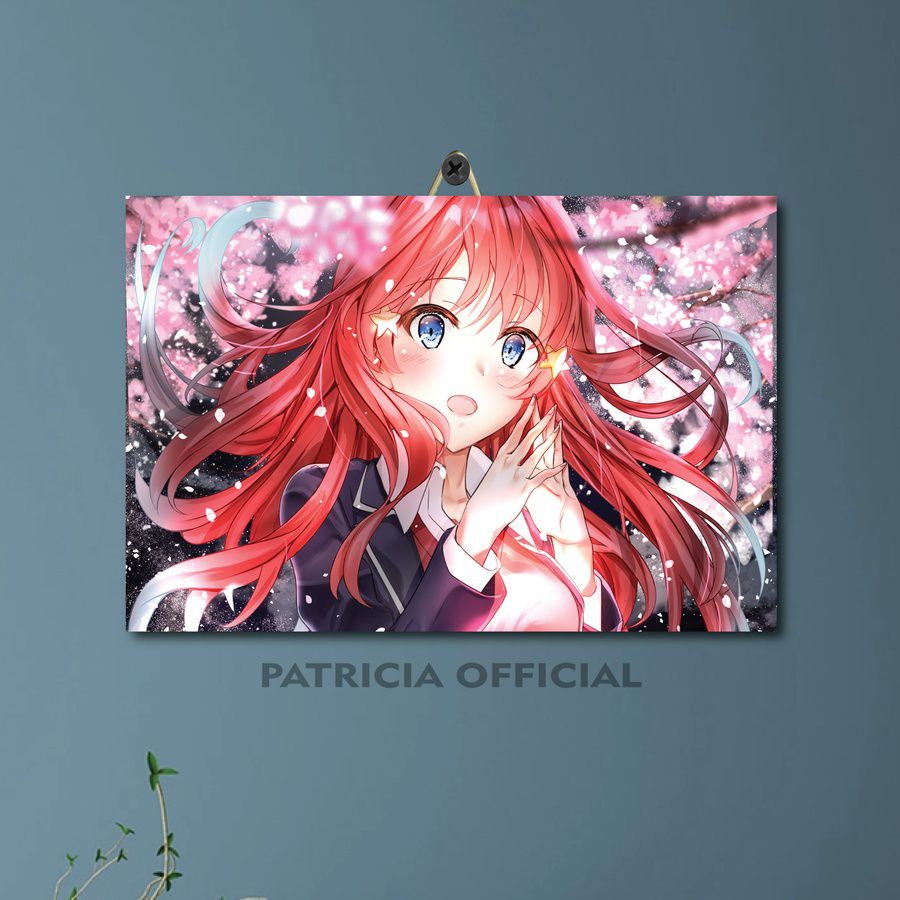 Jual 121-138 POSTER KAYU ANIME NEGI HARUBA GOTOUBUN NO HANAYOME 20X30 ...