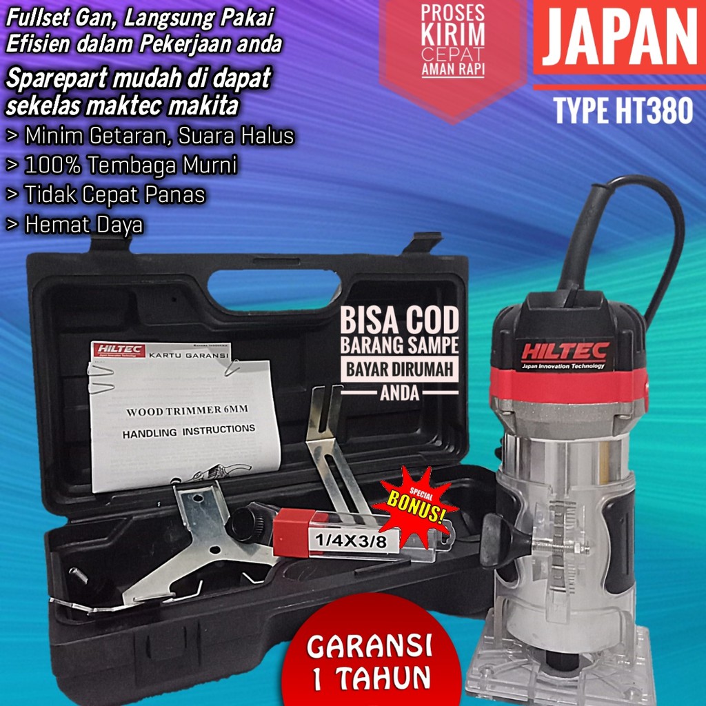 Jual Mesin Profil Router Trimer kayu ukir triplek 6mm propil spare ...