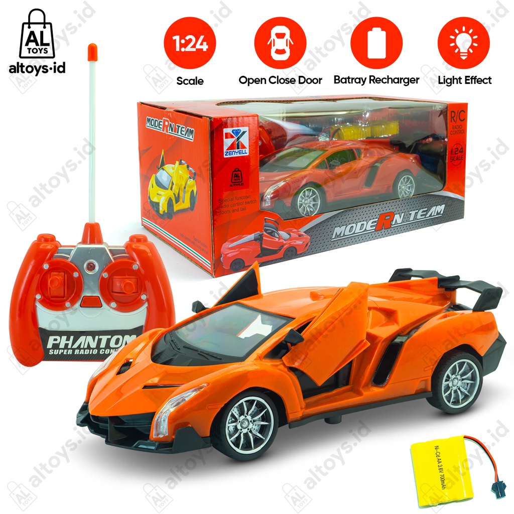 Jual Rc Mobil Balap Phantom Modern Team Remote Control Recharger Pintu ...