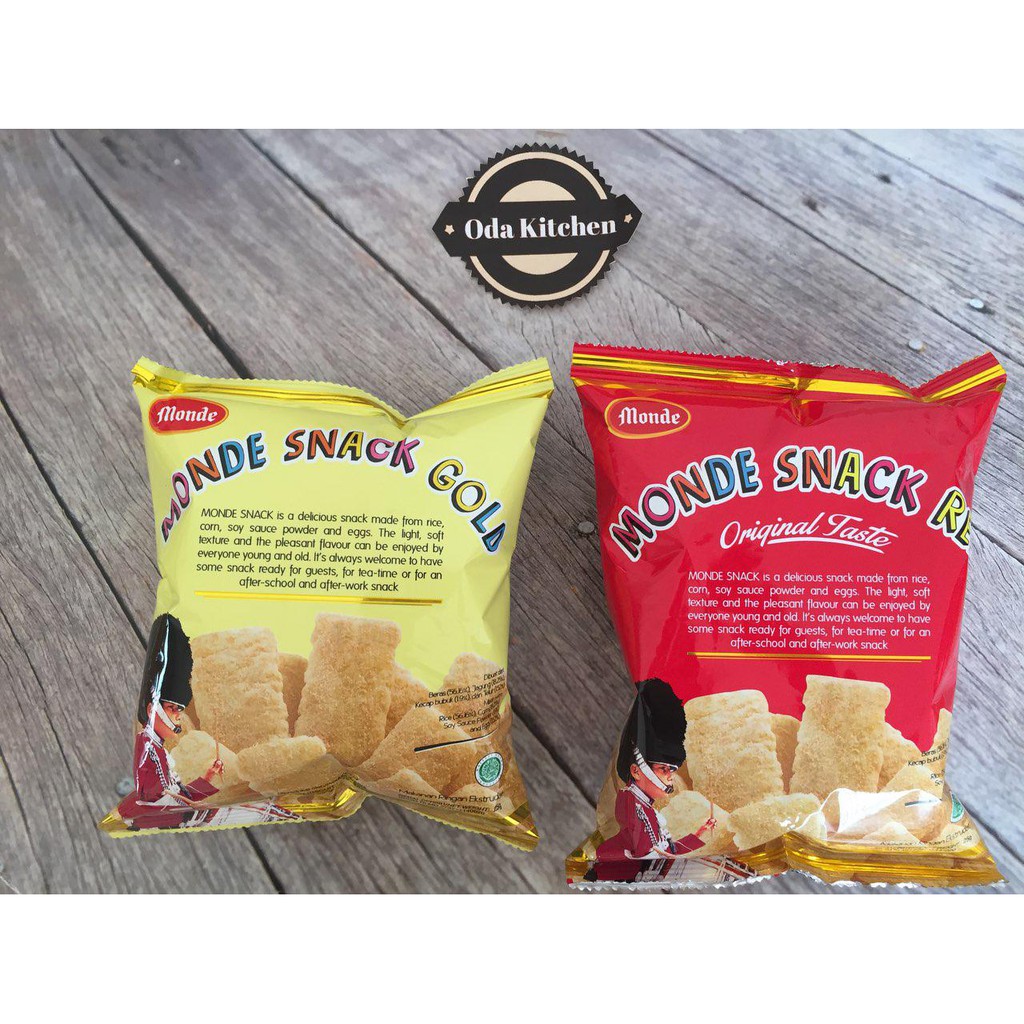 Jual MONDE SERENA SNACK 25gr GOLD RED | Shopee Indonesia