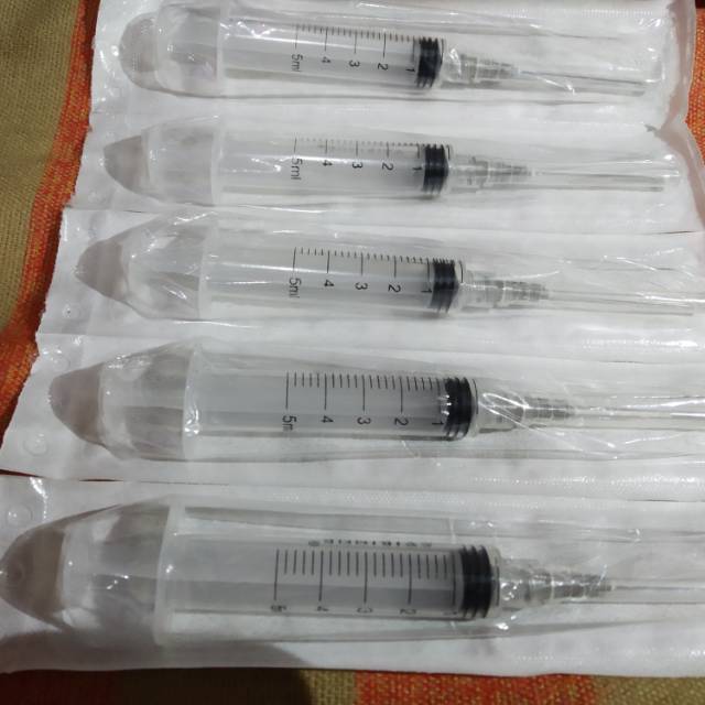 Jual Spuit 5cc satuan | Shopee Indonesia