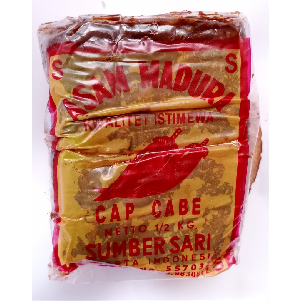 Jual Asam Jawa / Asam Madura Cap Cabe 500 gram | Shopee Indonesia