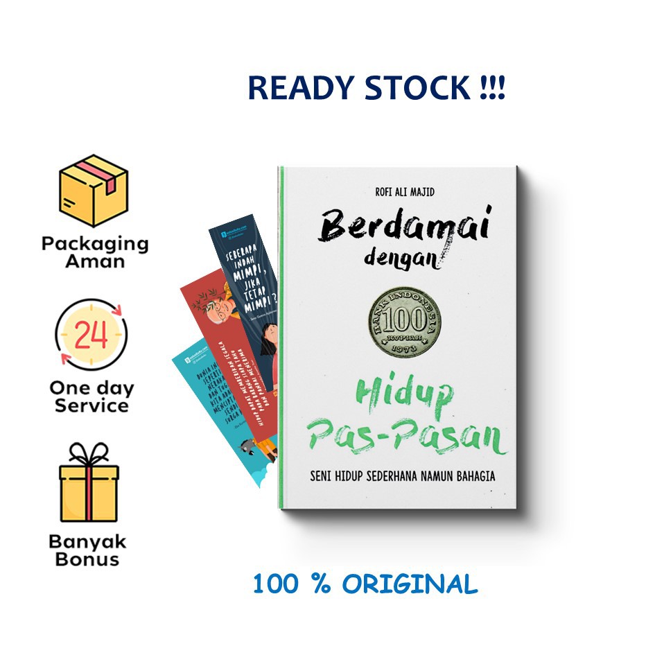 Jual Berdamai Dengan Hidup Pas-Pasan: Seni Hidup Sederhana Namun Bahagia (Psikologi Corner ...