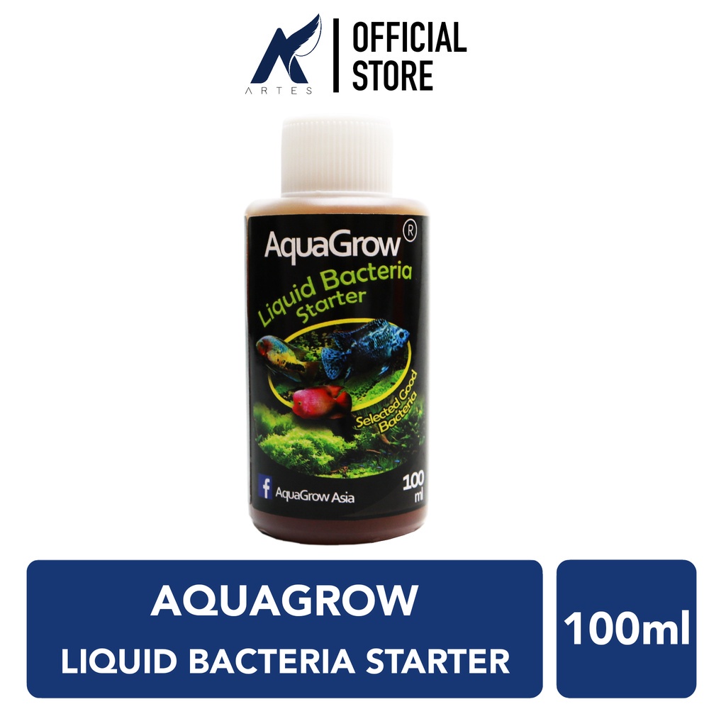 Jual AQUAGROW LIQUID BACTERIA STARTER Aqua Grow Bakteri Aquarium-Akuarium-Aquascape-Kolam 100 ml ...