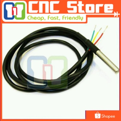 Jual [SEN-0005] DS18B20 WATERPROOF TEMPERATURE SUHU SENSOR PROBE ...