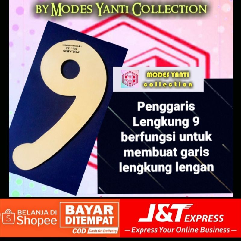 Jual Penggaris Pola Jahit Lengkung 9 | Shopee Indonesia