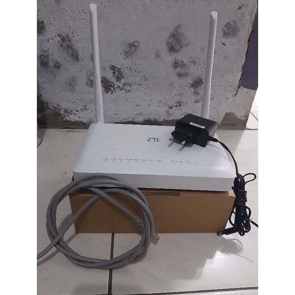 Jual Modem Wireless WIFI ZTE ZXHN F670L FTTH dual band Gigabit GPON ...