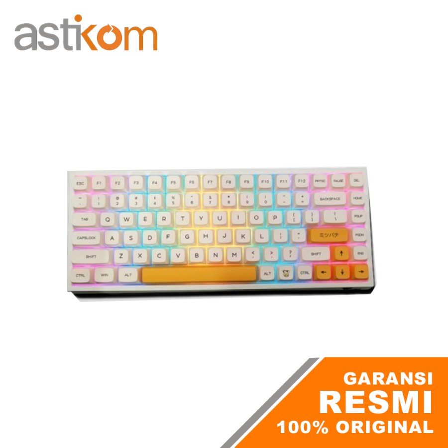 Jual Vortex Series VX8 75% Mechanical Keyboard Honey Milk | Shopee ...