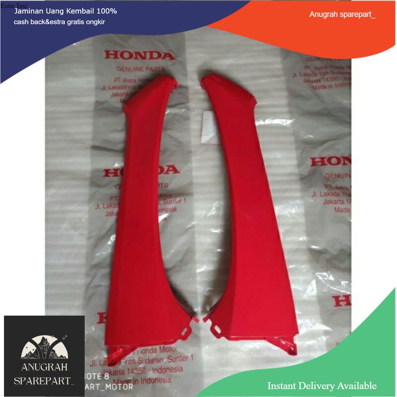 Jual Cover sayap Genio Merah Cabai merah original Kiri kanan satu set ...