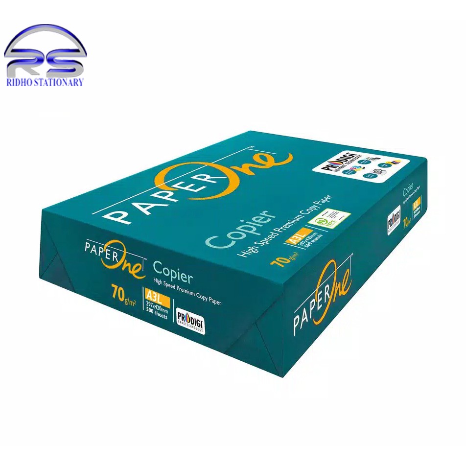 Jual Kertas HVS A3 70 Gsm Paper One - 1 RIM (500 lembar) / GOSEND-GRAB ...