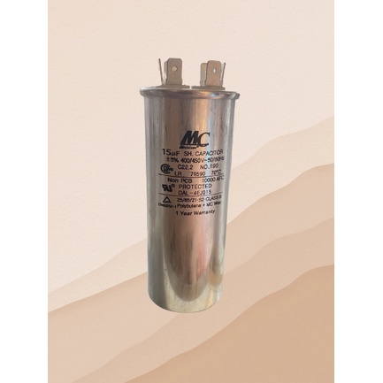 Jual Kapasitor AC / Capasitor AC 15 ,20, 25, 30, 35, 40, 45, 50, 60 uF MC | Shopee Indonesia