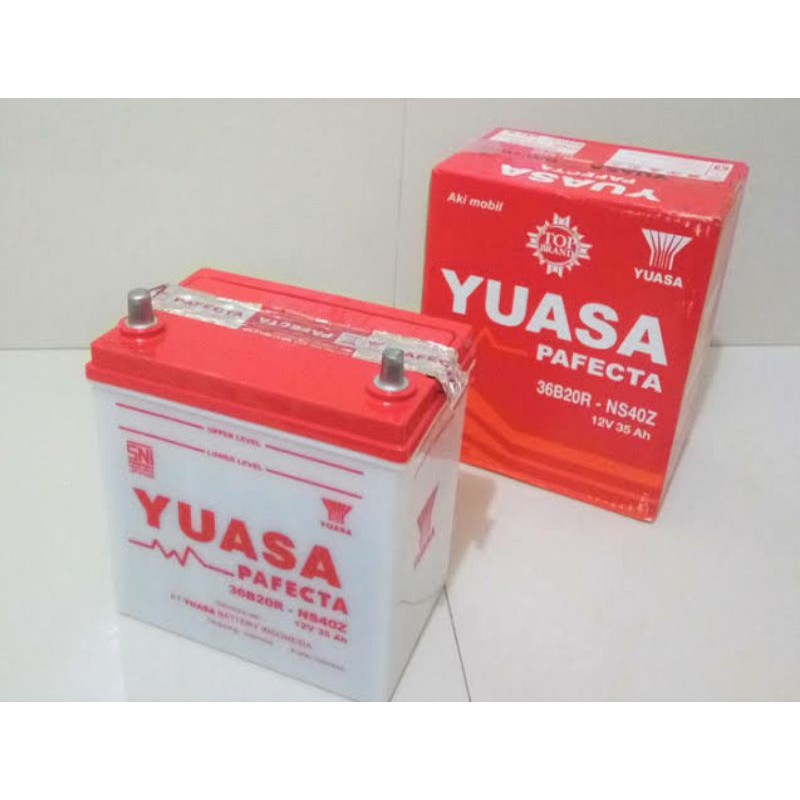 Jual Aki Basah Mobil merk Yuasa NS40Z 35 Ampere (Xenia, Avanza, Grand Max) | Shopee Indonesia