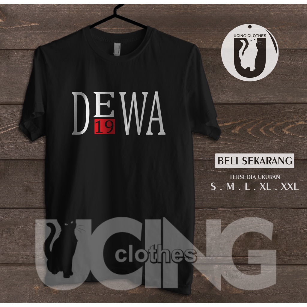 Jual Kaos Baju Band Dewa 19 Logo Kaos Musik | Shopee Indonesia