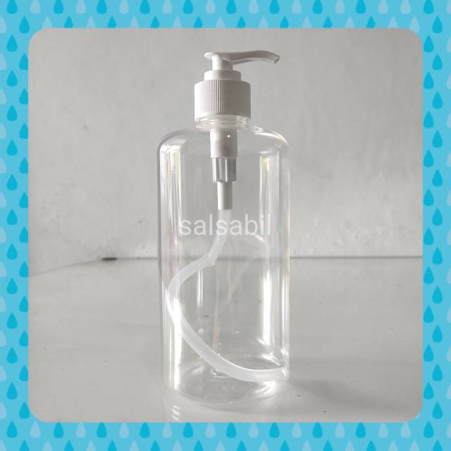 Jual Botol pump 500ml tinggi natural | Shopee Indonesia