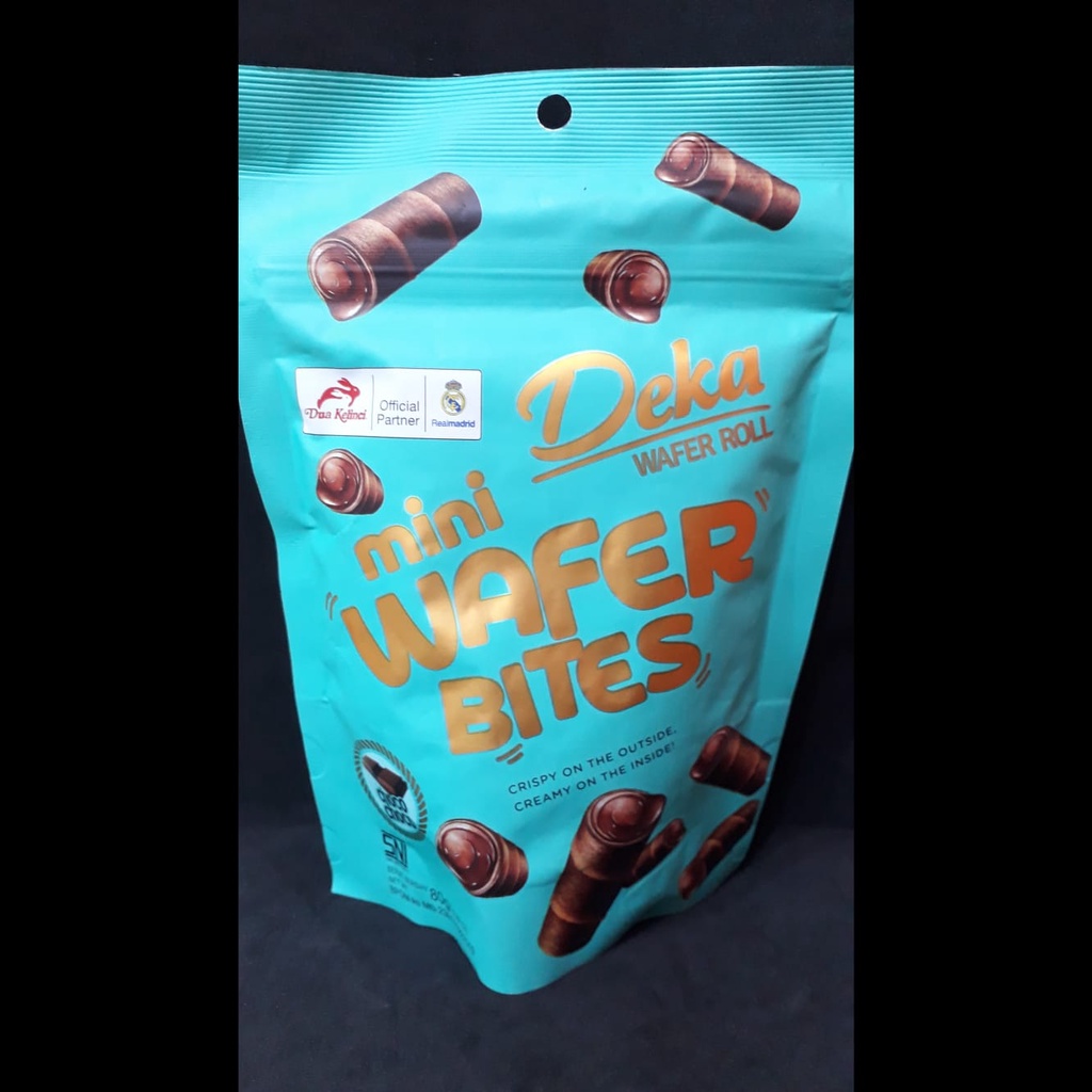 Jual DEKA MINI WAFER BITES CHOCOLATE 72GR | Shopee Indonesia